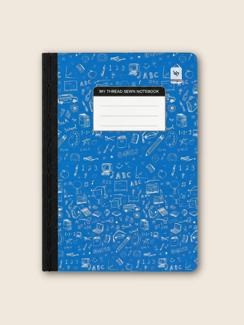 Thread Sewn School Notebook | A4 | Ruled & Unruled | Pack of 4 & 6